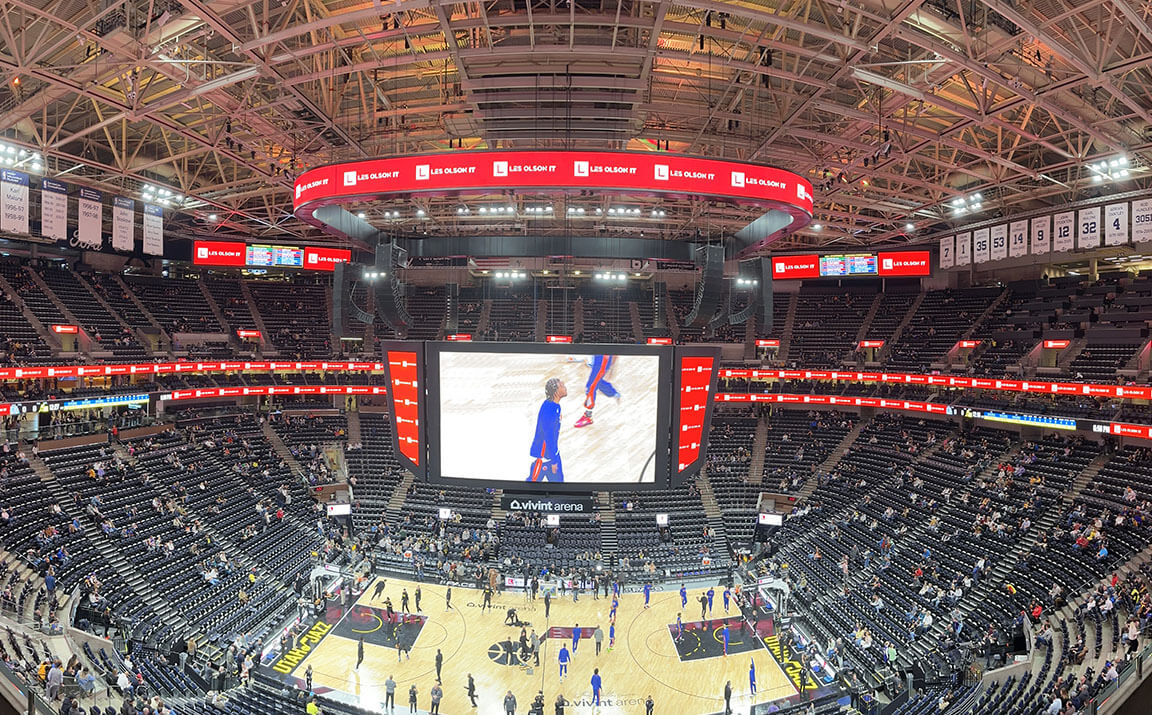 Vivint Arena - NBA Utah Jazz Home Venue | Absen Inc.