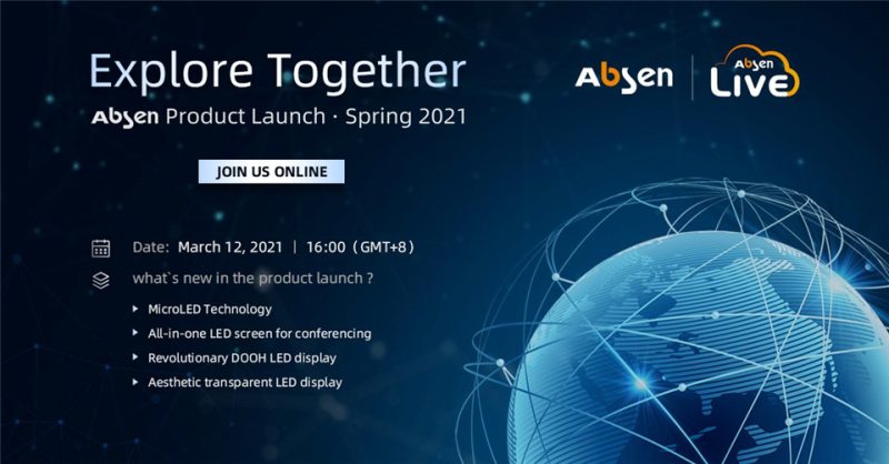 Join Us and Discover MicroLED at the Absen Online Spring Product Launch | Absen Inc.