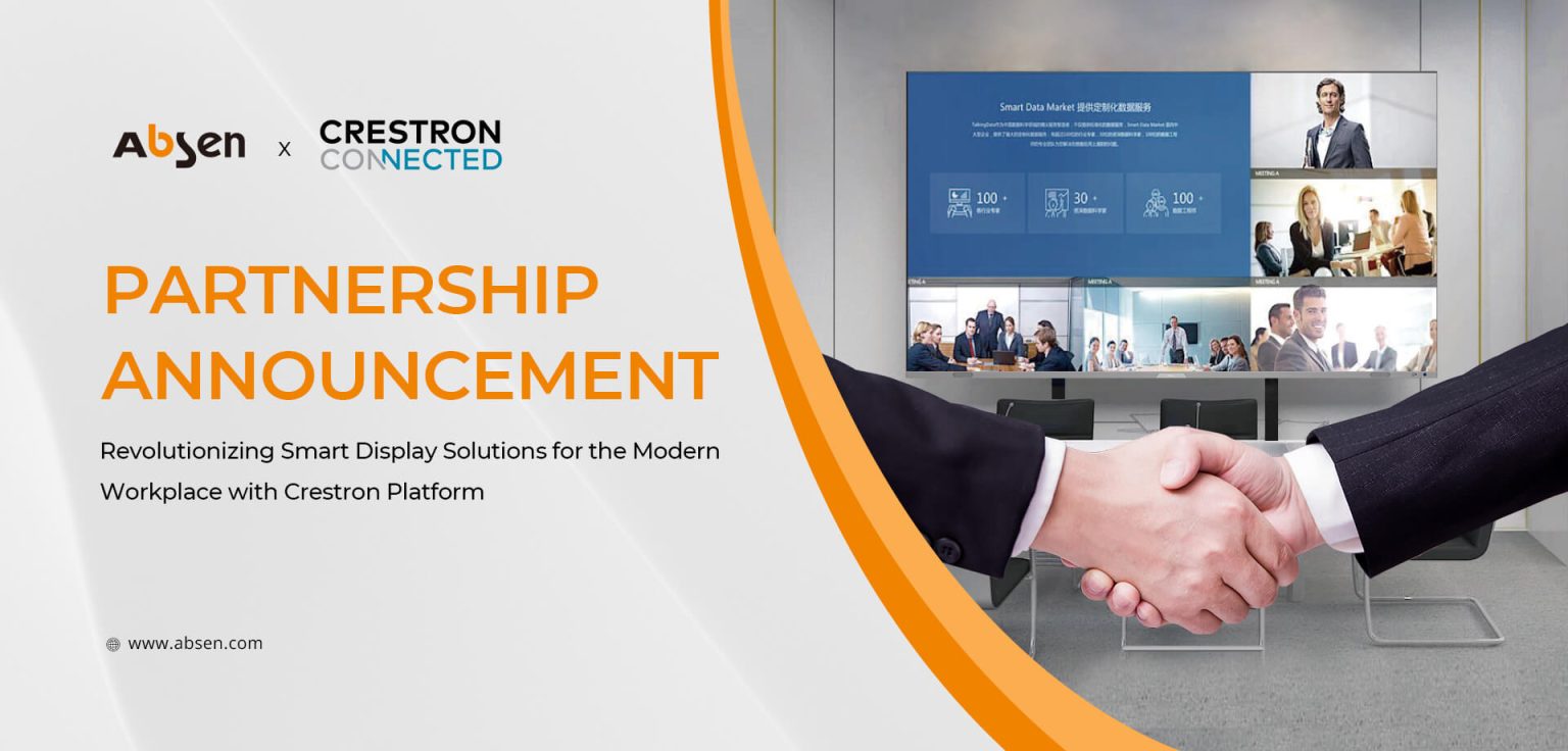 Absen Gains Crestron Connected Certification | Absen Inc.