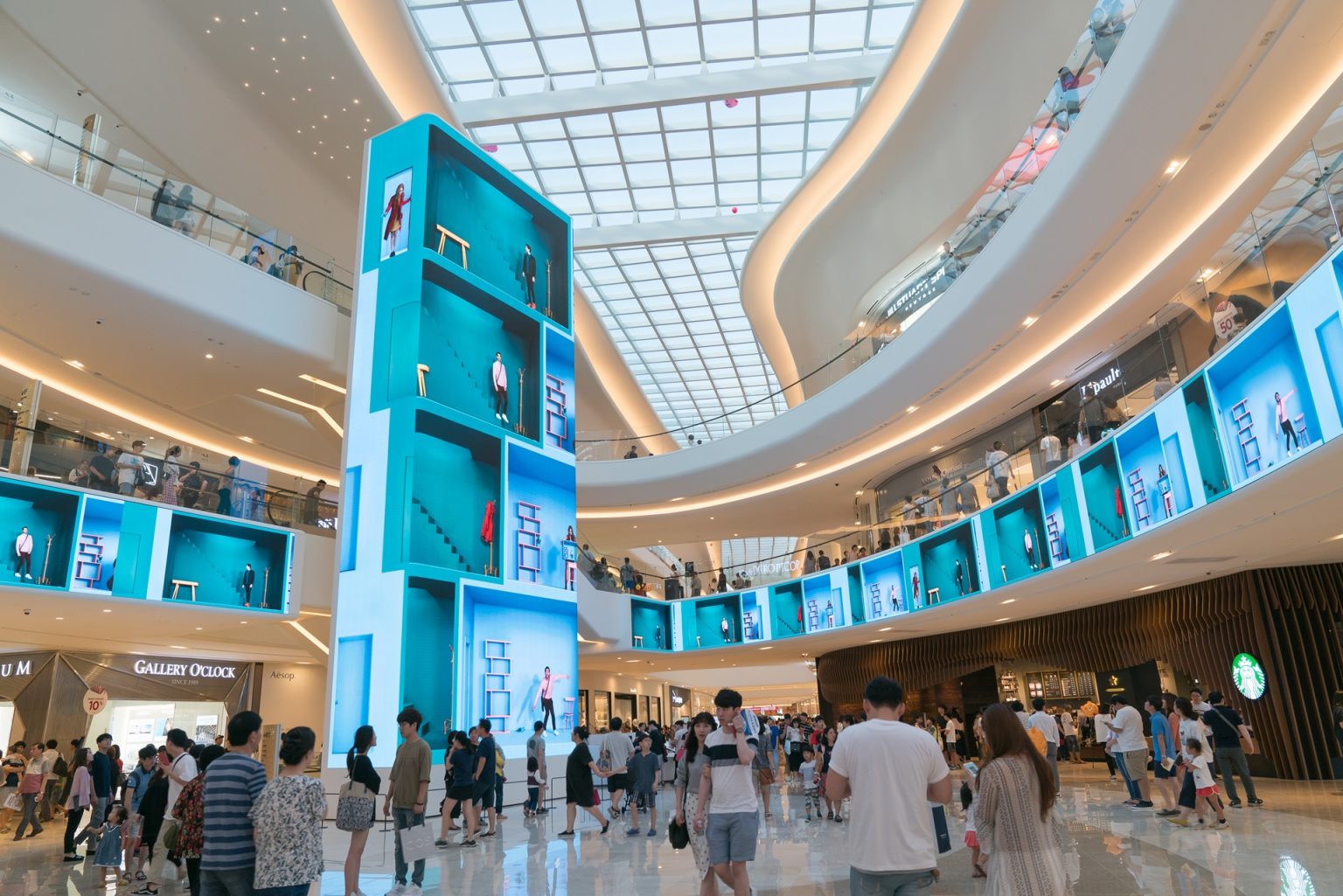 Shinsegae Mall in South Korea | Absen Inc.
